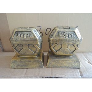 Quality Resin Material Custom Trophy Cup , Physical Model Style Antique Trophy Cups for sale