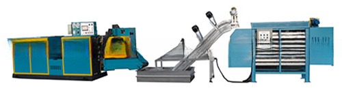 Quality 800KW Rubber Parts Water Cooling Conveyor Machine for Precise Temperature for sale