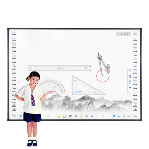 Quality 82 Inch Nano Ceramic Infrared Touch Interactive Digital Whiteboard with Multi for sale