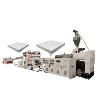 Quality WPC PVC Free Skin Hard Foam Crust Board Plastic Extruder Machine For Furniture for sale