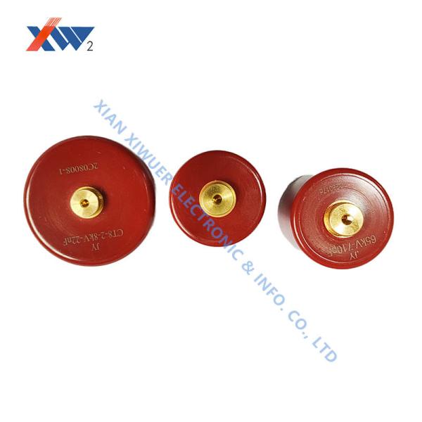 Quality High Voltage Screw Terminal Doorknob Capacitors 30kV 5000pF For Temperature for sale