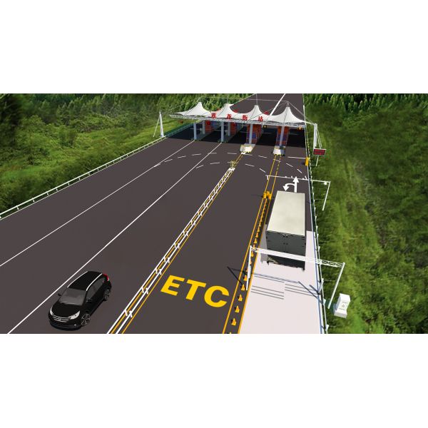 Quality 95% Accuracy Weigh In Motion Station Truck Scales 40T Single Axle for sale