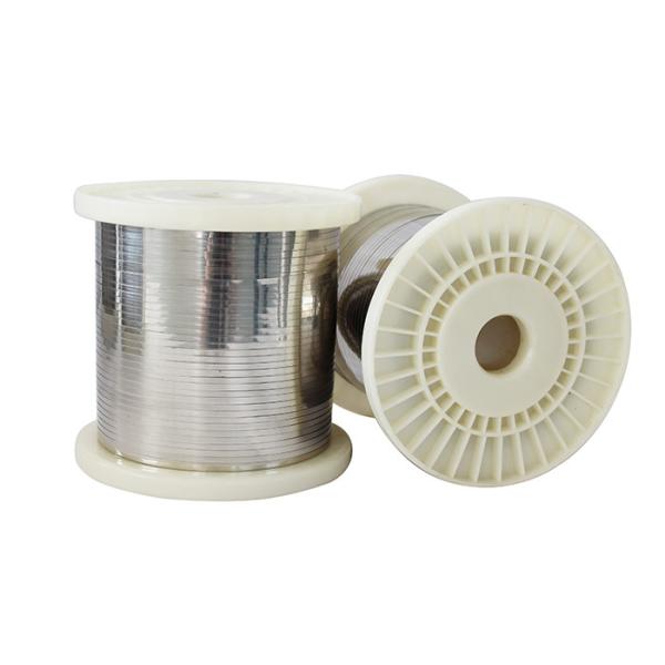 Quality Ni60Cr15 637 MPA Nickel Chromium Resistance Wire Flat NiCr Alloy for sale