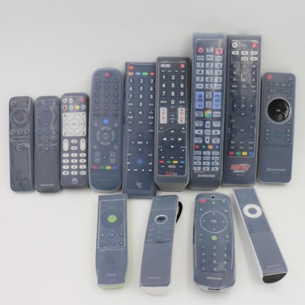 Quality Various Style Clear TV Remote Air Conditioner Remote Controller Silicone for sale