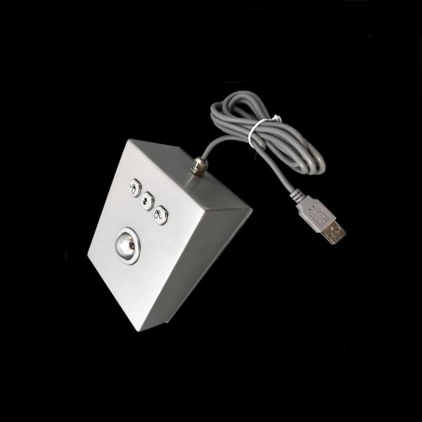 Quality Ip68 Industrial Keyboard With Trackball Stainless Steel Material Anti Destructio for sale