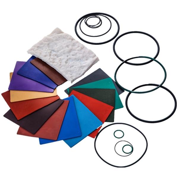 Quality OEM Fuel Resistance FKM Rubber Compound High Temperature Resistance Gaskets for sale
