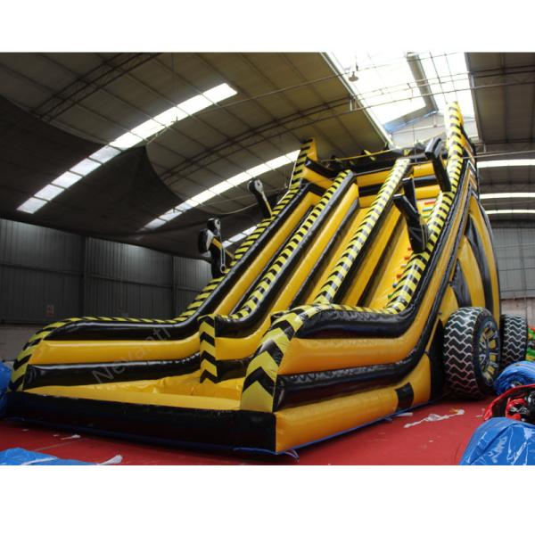 Quality Unisex Inflatable Slide Games for Playground Custom Logo Printed Inflatable for sale