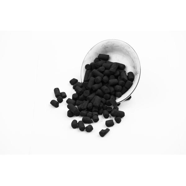 Quality 10mm Extruded Granulated Carbon High Efficiency Desulphuritration 20mg/G Min for sale