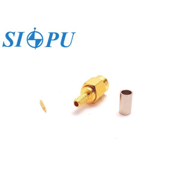 Quality SSMA Male RF Coaxial Connector – Compatible with RG316/U Cable for sale