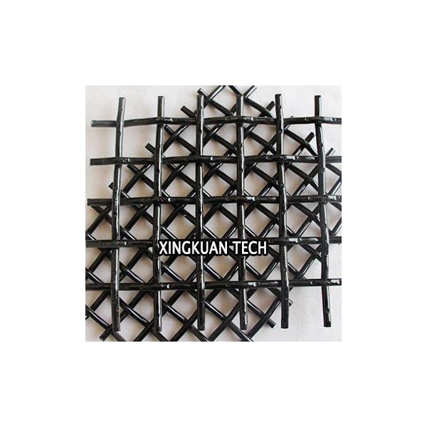 Quality Lock crimp Woven wire screen for mining quarry aggregate sifting for sale
