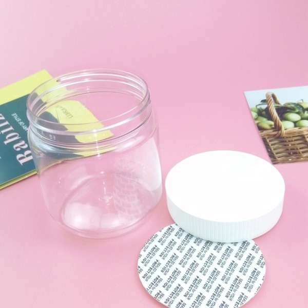Quality Wide Mouth Round 250ml Airtight Plastic Food Jars Straight Sided for sale