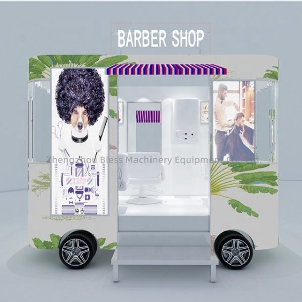 Quality Speed Snack Food Production 2022 CE Approved Semi-Trailer 4 Wheels Food Trucks with Ovens for sale