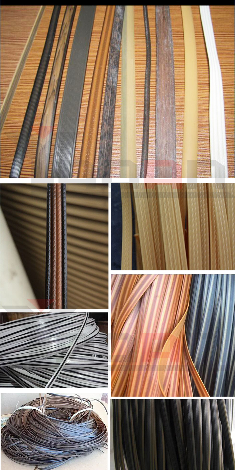 High Output PP PE Plastic Artificial Rattan Wicker Extruder
