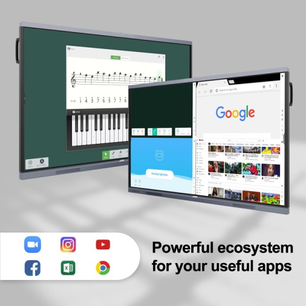 Quality Android 11 Interactive Flat Panel Display 20 Points Touch For Conference for sale
