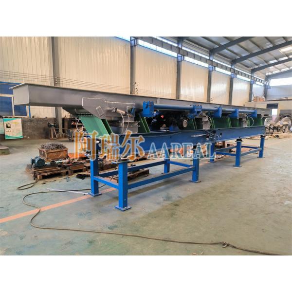 Quality Stainless Steel Leaf Spring Eccentric Vibratory Conveyor For Natural Rubber for sale