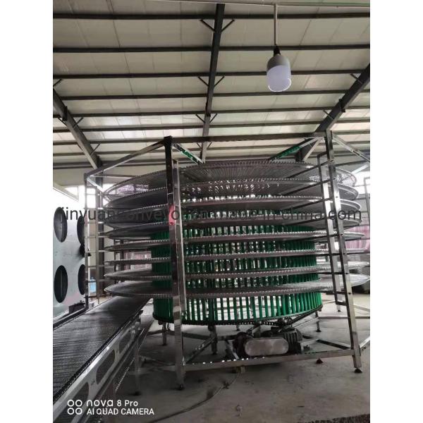 Quality China Factory Manufacturer Croissant Bread Spiral Cooler Tower Sale for sale
