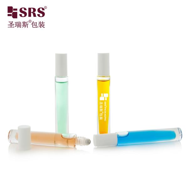 Quality GB1-10ml Thick Wall Glass Roll On Bottle With Plastic PP Cap Eco-Friendly and for sale