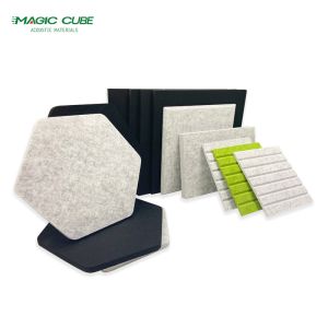 Quality Customizable Sound Absorbing Wall Panels Polyester Fiber For Noise Control for sale