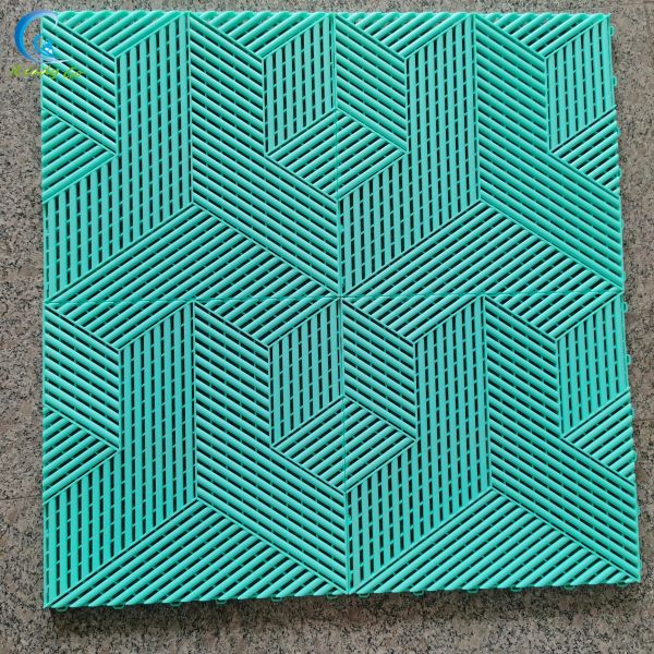 Quality Waterproof Black -22°F To 248°F Waterproof Temperature Resistance Interlocking Garage Tile for sale