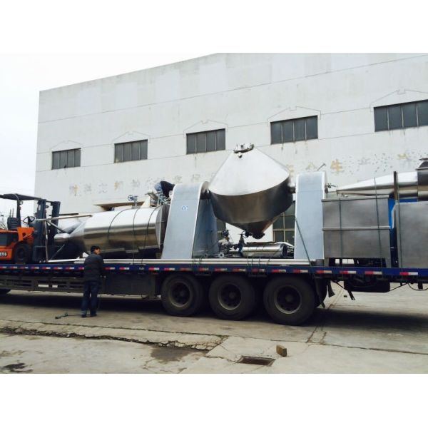 Quality GMP High Efficiency Double Cone Rotary Vacuum Dryer For Industrial Drying for sale