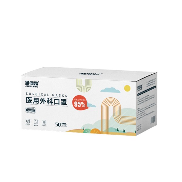 Quality Butterfly Shape Disposable surgical Face Mask With Earloop for sale