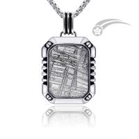 Quality Engine Power Meteorite Pendant Mens Stainless Steel Pendant 18*25mm for sale