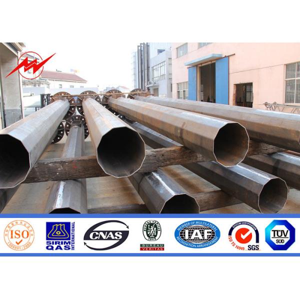 Quality 25m blasting stadium high mast pole seaport lighting with winch for sale