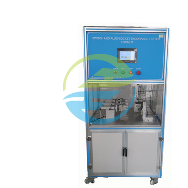 Quality Linear Stroke 100mm 3-Station Switch And Plug Socket Life Tester IEC Compliant for sale