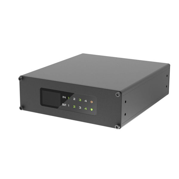 Quality DC 12V Digital Audio Processor 4CH Digital Power Sequencer Dante Audio Interface for sale