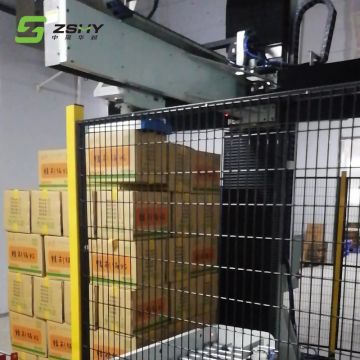 Quality 240 Pcs/Hour Single Column Automatic Robotic Bag Palletizer for sale
