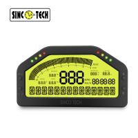 China ABS Race Car High Speed Turbo Boost Gauge Multifunctional factory