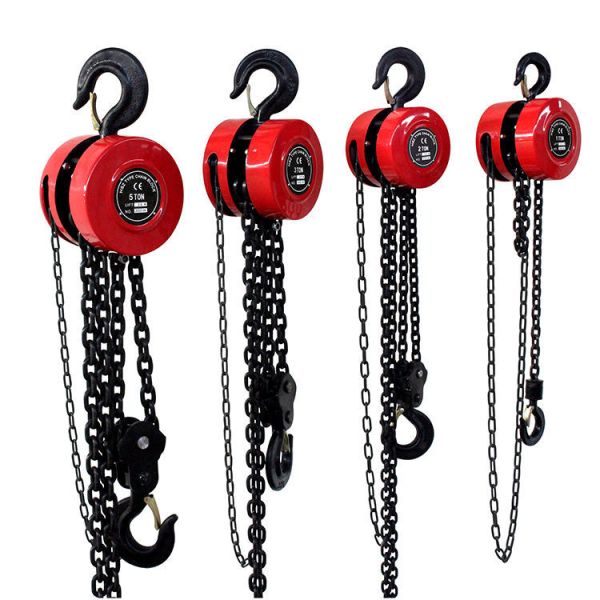 Quality Manual Pully Block 1t 2 Ton 3t 5t 10t 3m 6m G80 Chain Hoist Hsz Type Hand Chain Block for sale