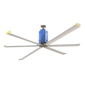 Quality 6 Blade 8ft 10ft VDF Speed HVLS Industrial Ceiling Fans for sale