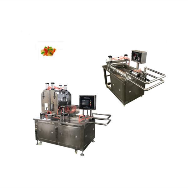 Quality Multifunctional Depositing Machine for Colorful Bear Pear Gummy Candy Production for sale