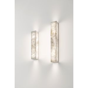 Quality 10W Alabaster Wall Sconce Indoor / Outdoor Rectangular Wall Sconce for sale