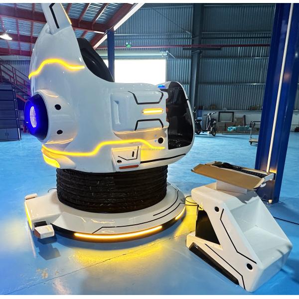 Quality Double Players 9d Virtual Cinema Coin Operated Panda VR Simulator for sale