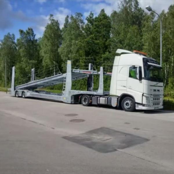 Quality Anton Semi Trailer Car Hauler Transporter Customization for Prices for sale