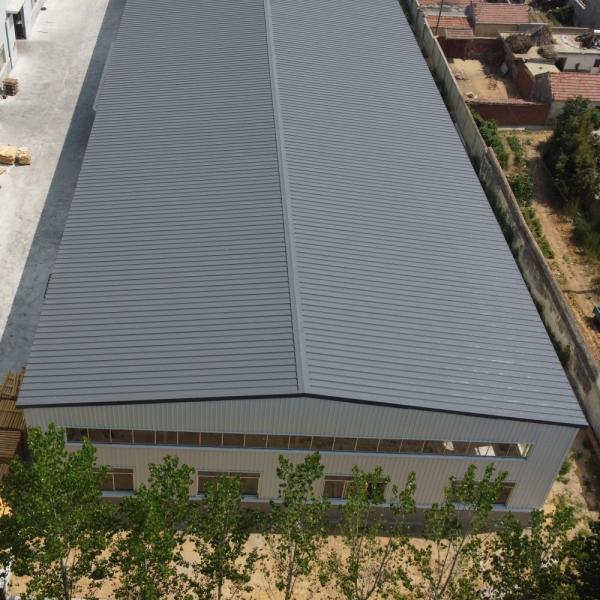 Quality Prefab Steel Structure Workshop with Crane for Industrial Buildings for sale