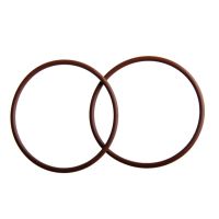 Quality FKM Green Brown Seal O Rings 70 - 90 Hardness For Transmission Rotary for sale