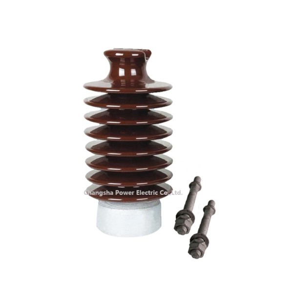 Quality Semi Conductive HV Porcelain Line Post Insulator ANSI 57 Series for sale