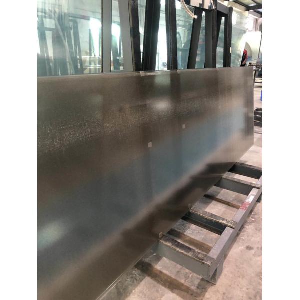 Quality 4mm Metal Coated Mesh Laminated Glass for sale