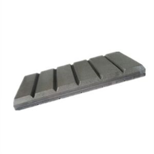Quality 63HRC Hardness 240*100*23mm White Iron Chocky Block for sale