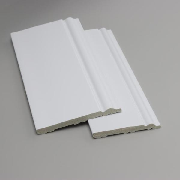 Quality White Primed Ps Skirting Board Moulding Polystyrene For House for sale