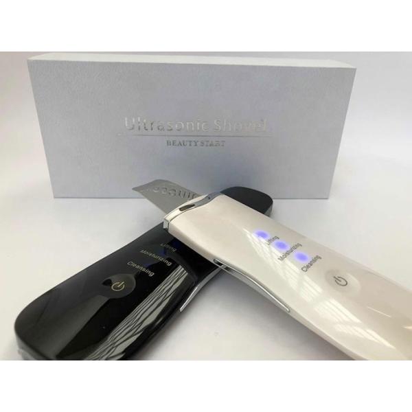 Quality Rechargeable Ultrasonic Skin Scrubber Facial Beauty Machine Skin Peeling Shovel for sale