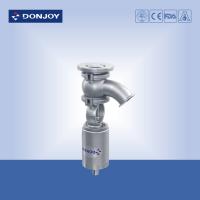 Quality Air / Spring Tank Bottom Valve SS316L Medium Pressure 45 Elbow Type for sale