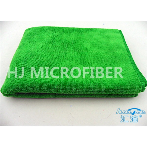 Quality Microfiber Warp-Knitted Car Cleaning Cloth Red / Blue , Car Wash Microfiber Towels for sale