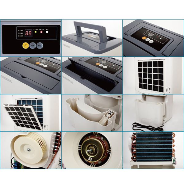 Quality 22 Pints Capacity DH-102B Dehumidifier Moisture Absorber featuring Hot Stamping for sale