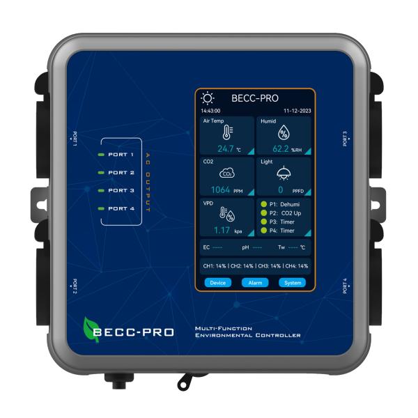 Quality Greenhouse Multi-Function Environmental Controller with 5-inch LCD Screen, for sale