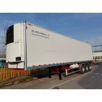 Quality Suspension Mechanical CIMC 3-axle Cold Chain Frozen Refrigerated Trailer for sale