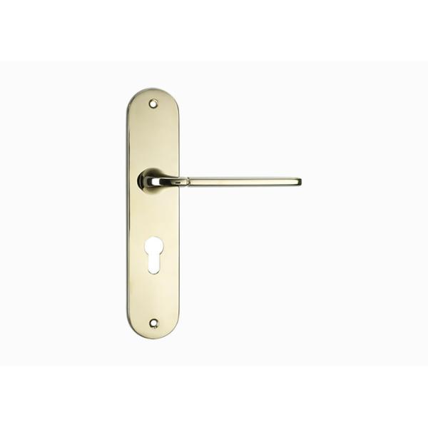 Quality Amertop Brass Lever Door Handles 136mm Construction Hardware Door Lock Sets for sale